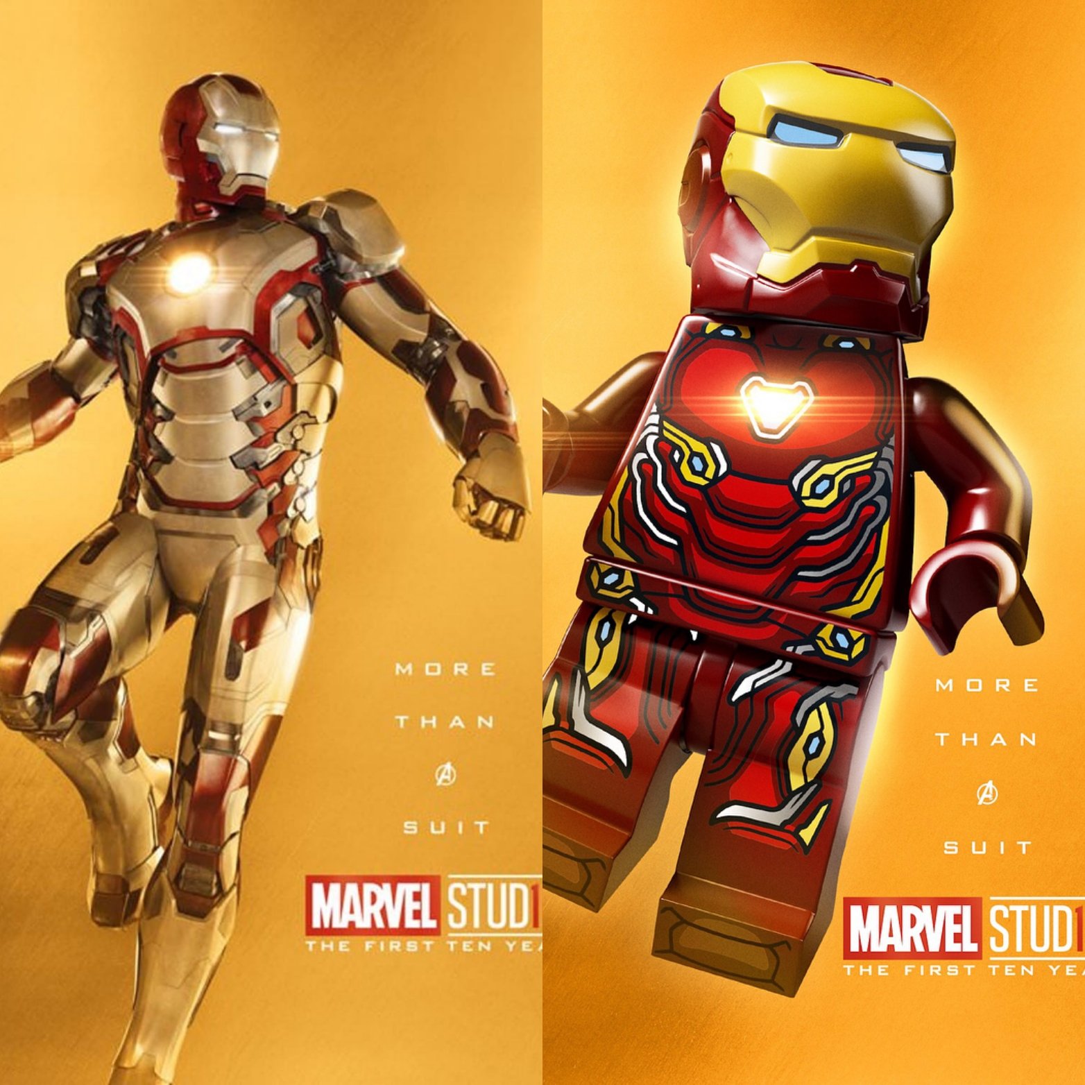 Lego Iron Man Mark 27