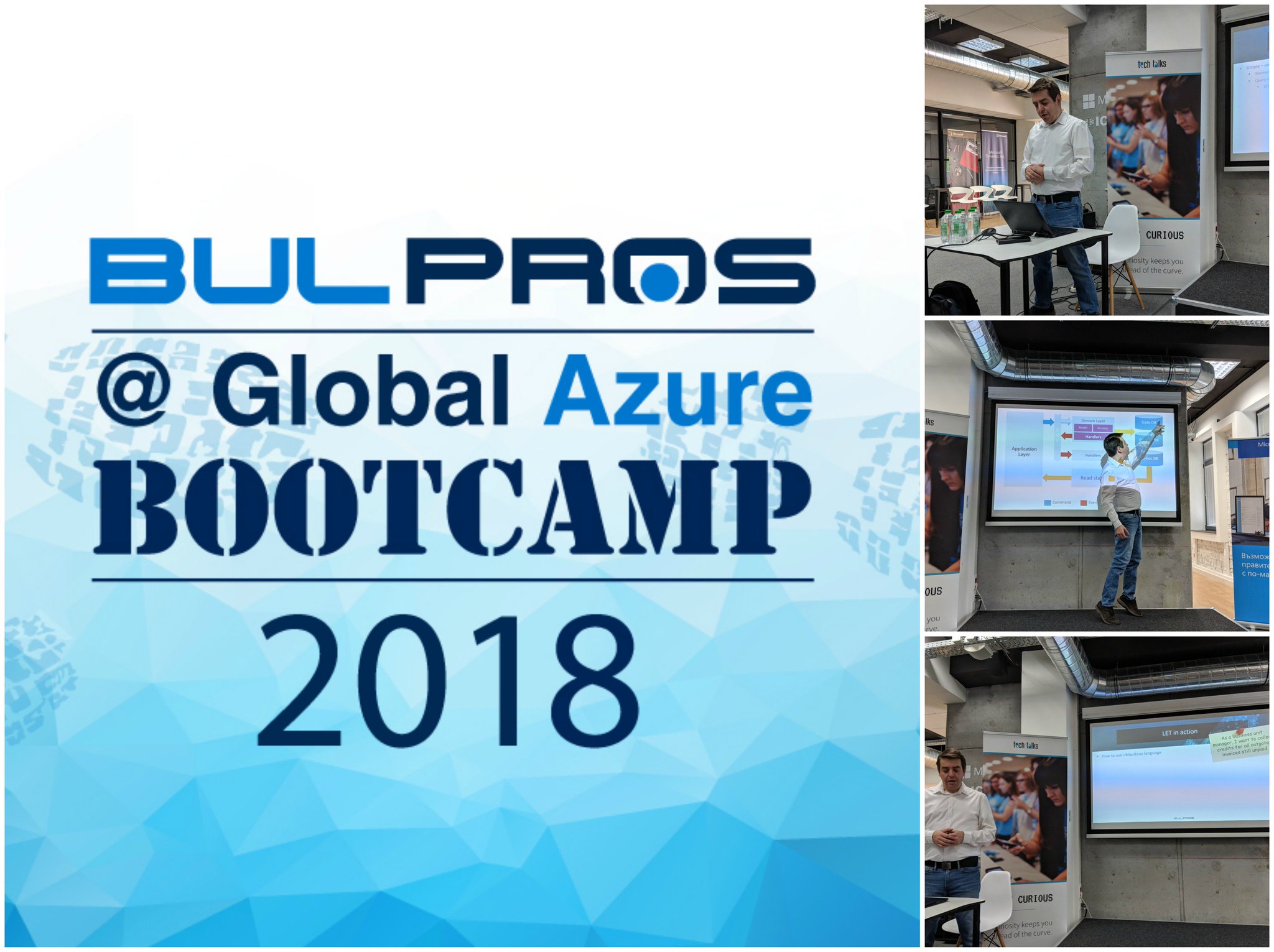 BULPROS on Twitter: "For the fourth consecutive year BULPROS was part of Azure Bootcamp with a ...