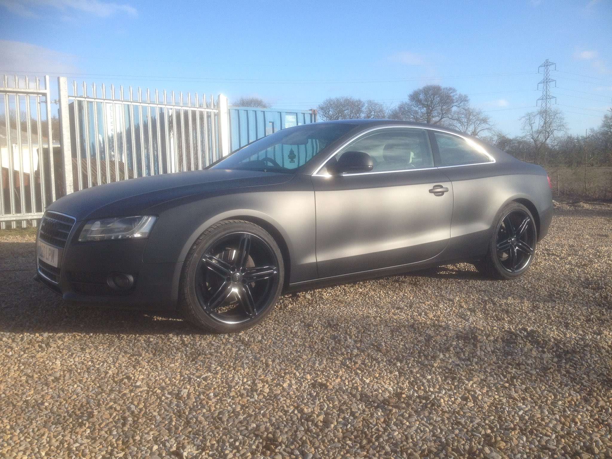 Audi A5 Matte Black