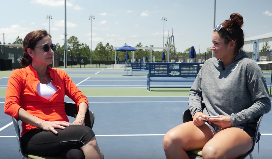 Ahead of MothersDay, Caroline Dolehide interviews her mom about tennis ...