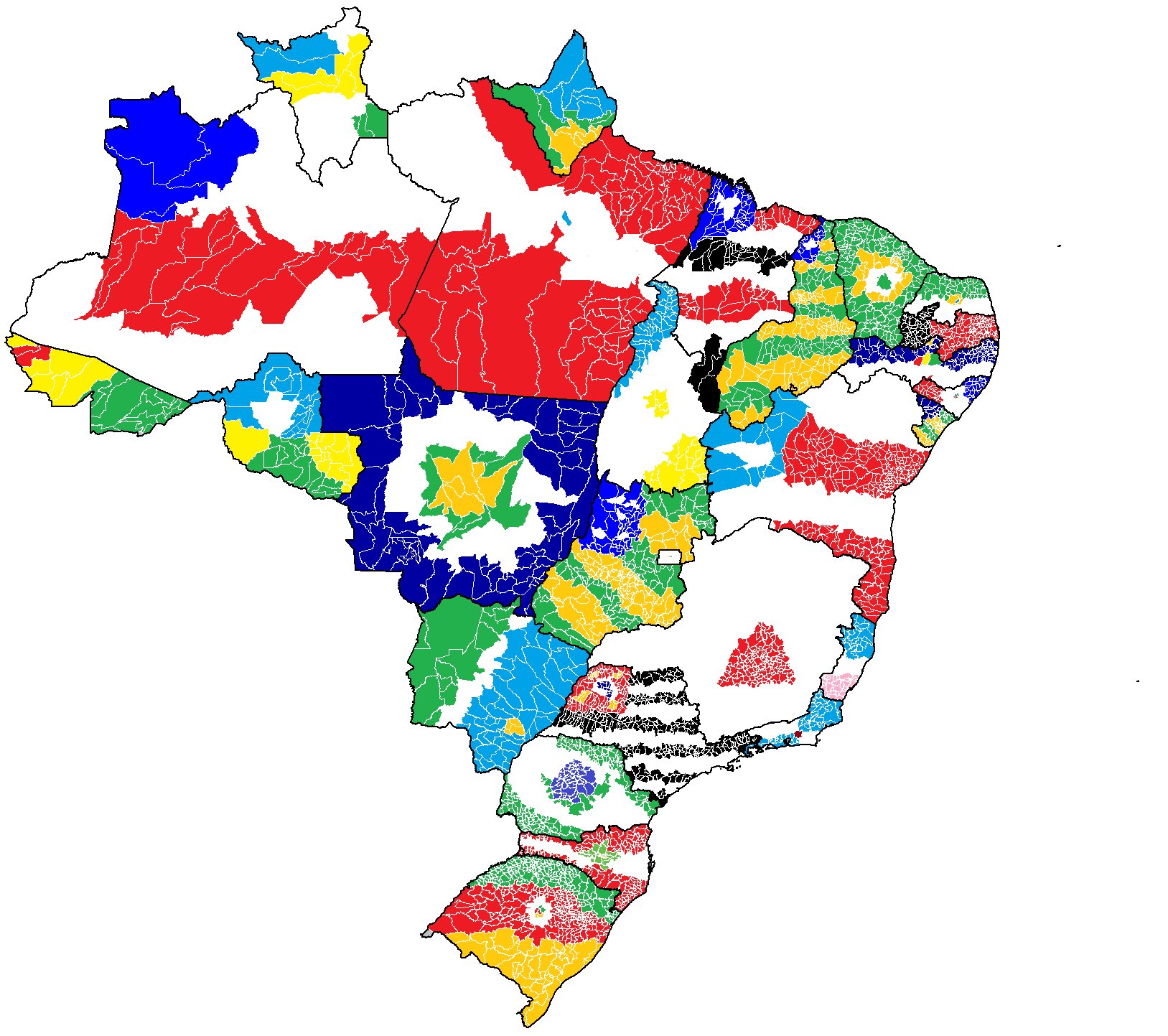 Brazil Map States