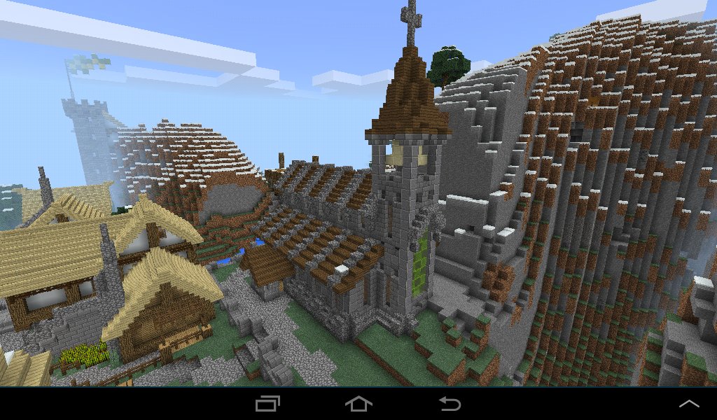 Minecraft Medieval Tower Roof