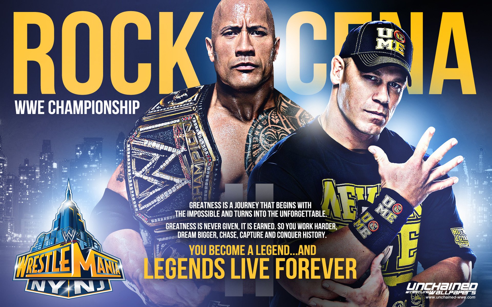 The Rock Vs John Cena Wrestlemania 29