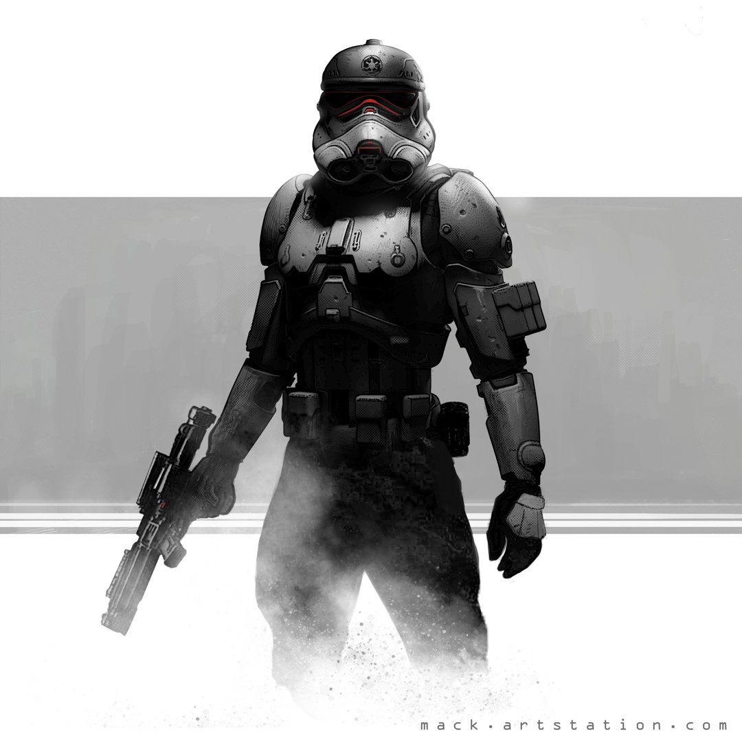 Trooper Concept Art