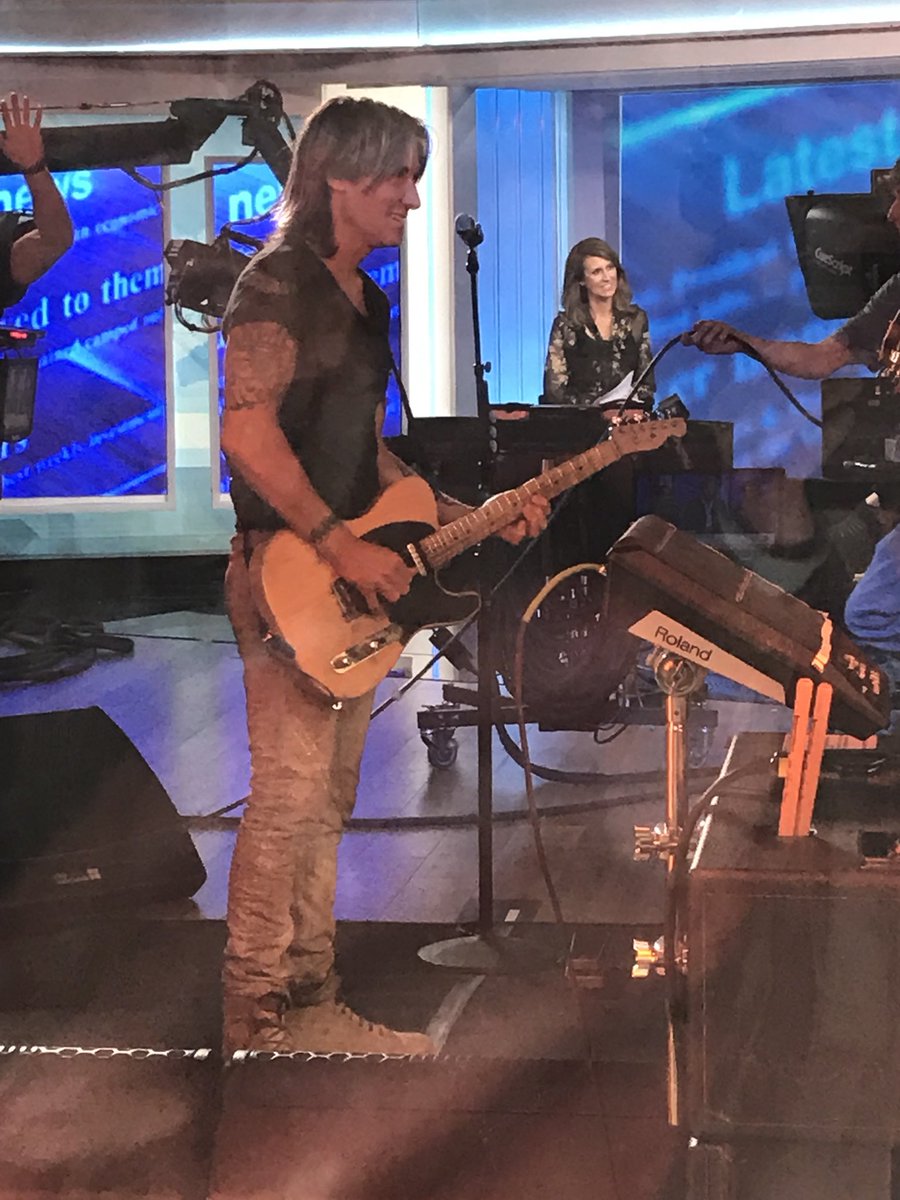 Keith Urban News Update…Keith On Sunrise…Sydney, NSW, Australia…Friday ...