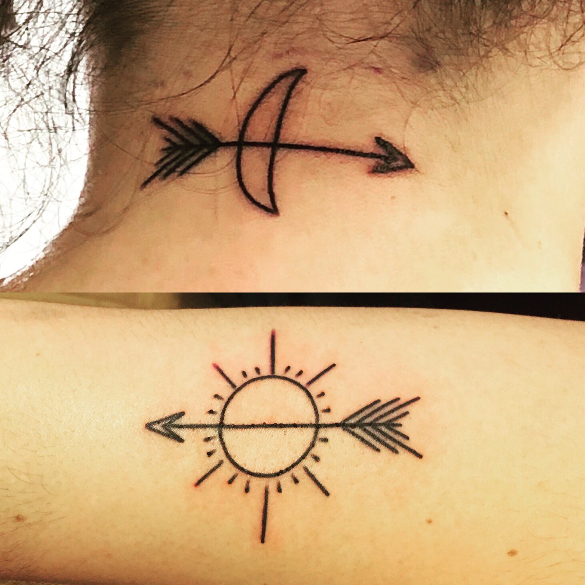 Artemis Symbol Tattoo