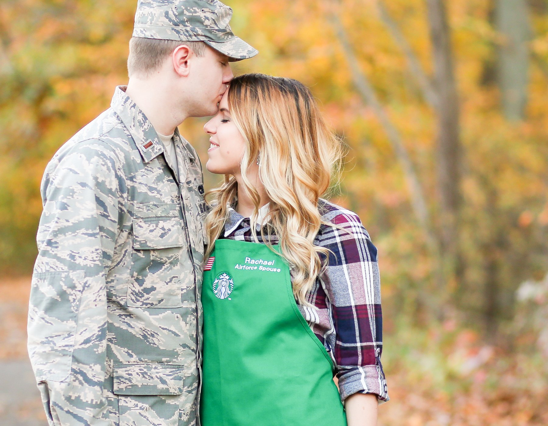 Air Force Engagement Photo Ideas