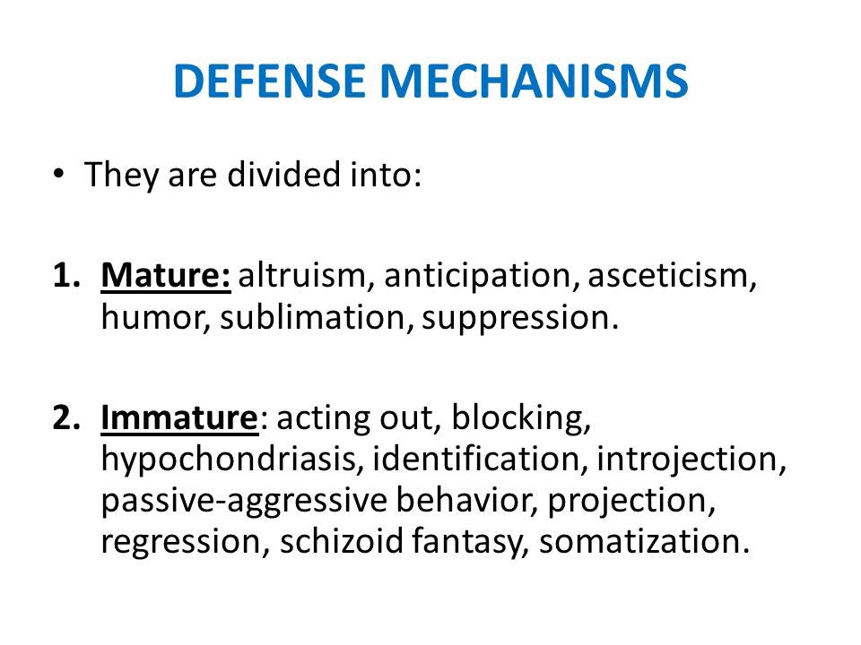 Regression Defense Mechanism
