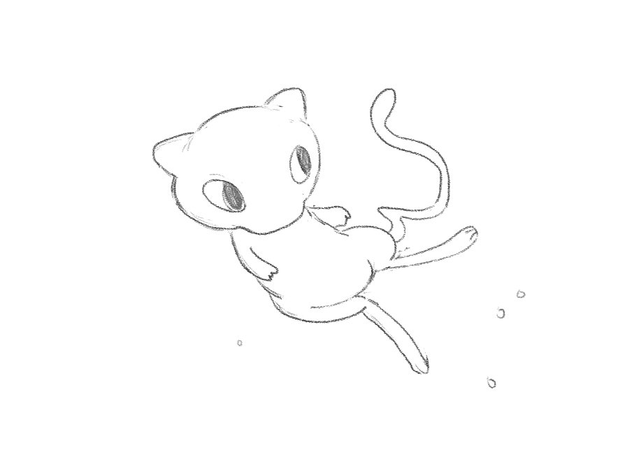 Mew Drawing