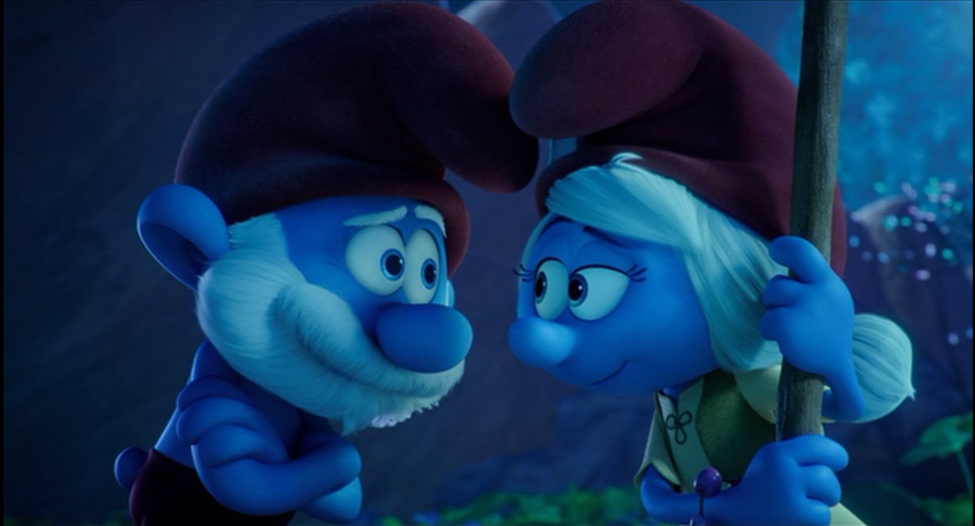 The Smurfs Smurfette Kiss
