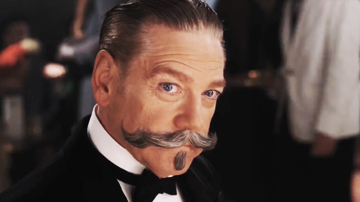 Hercule Poirot Mustache