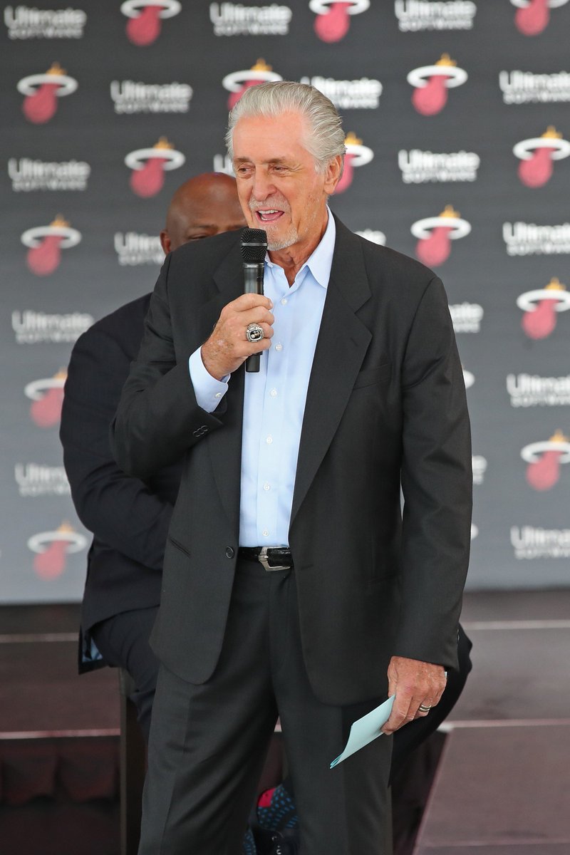 Miami HEAT President Pat Riley will hold his annual end-of-season press ...