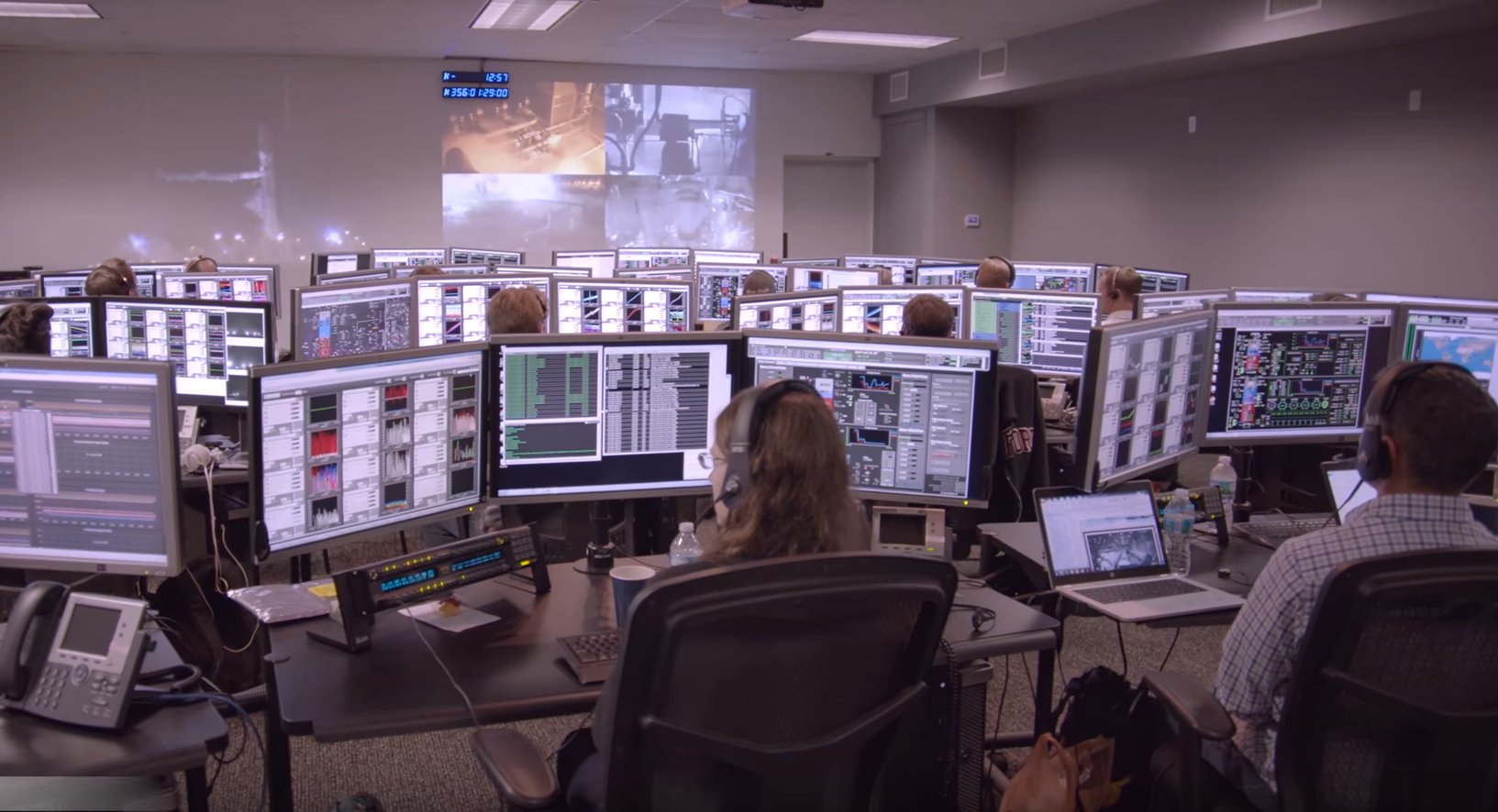 Spacex Launch Control Center