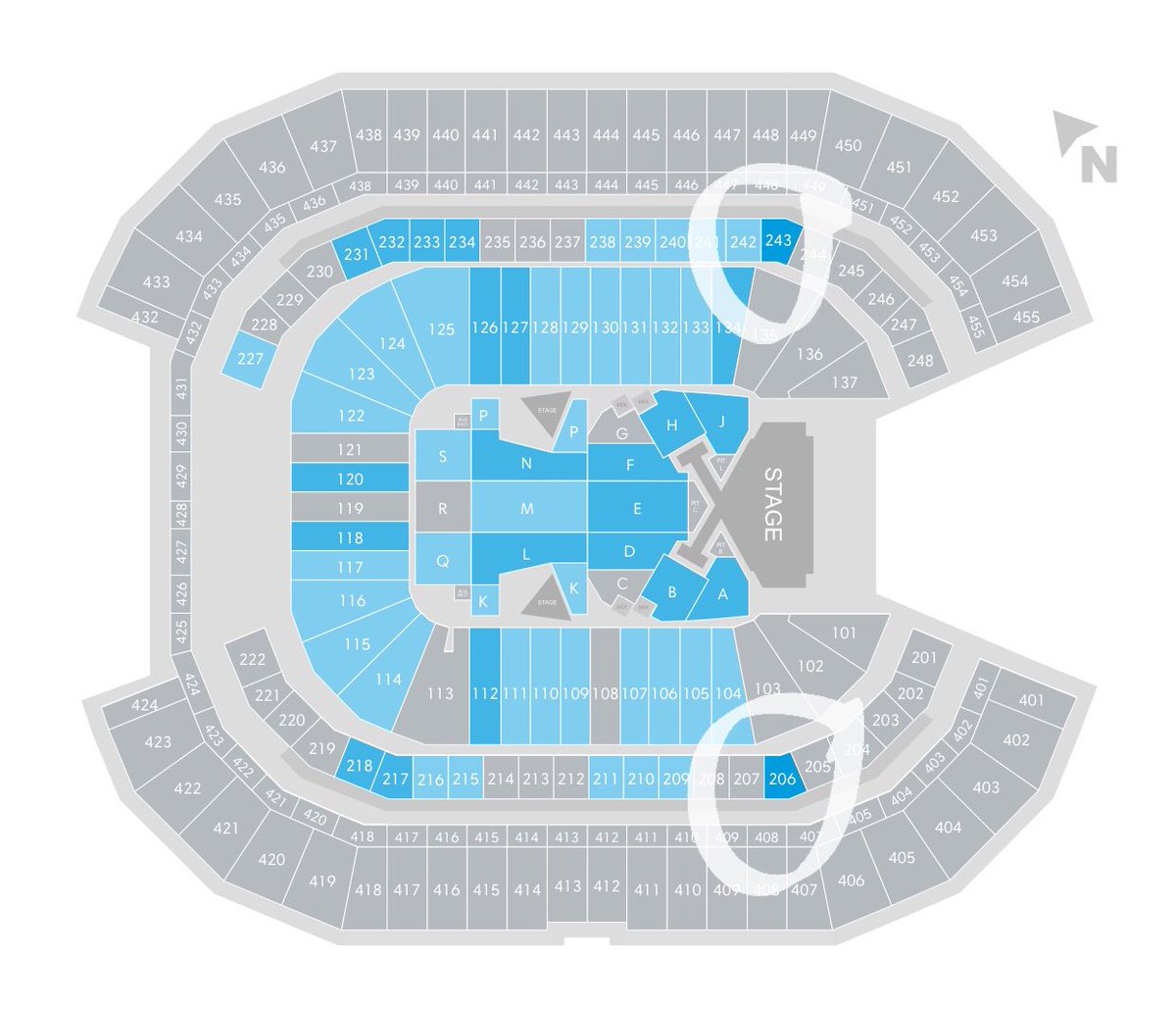 Taylor Swift Seating Chart Sofi Stadium Taylor Swift Seating Chart Sofi Stadium