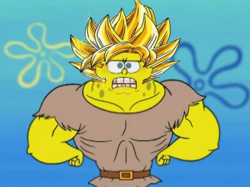 Super Saiyan Spongebob