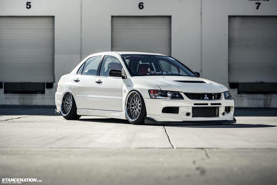 Stanced Evo Ix