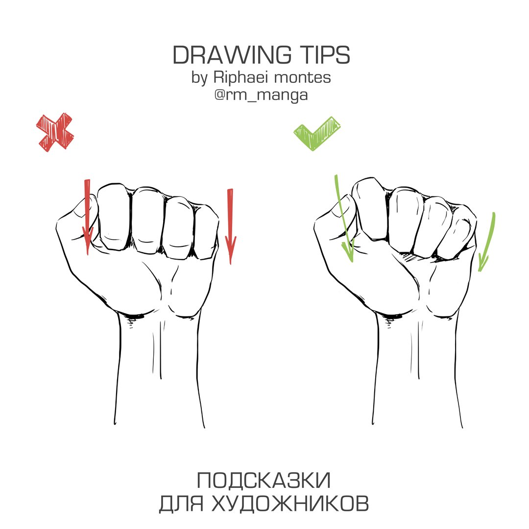 Right Hand Drawing Reference