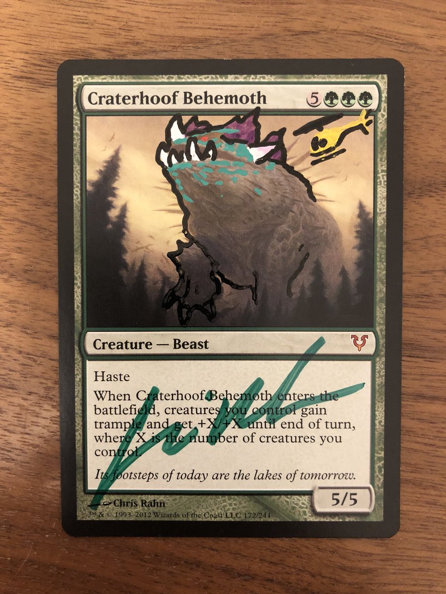 Craterhoof Behemoth Alter