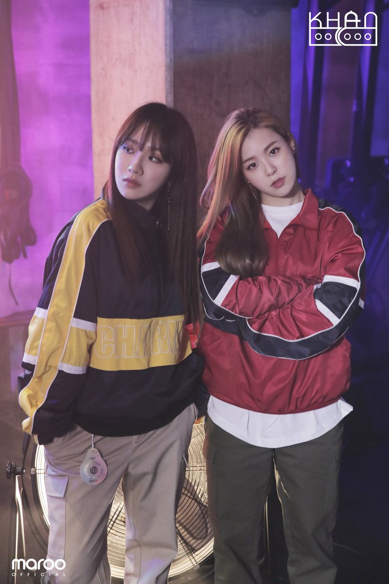 THE ARK 5 THAILAND🛡 on Twitter: "180501 KHAN Fan Cafe Euna Kim & Minju (1) Battle Scars #칸 #khan ...