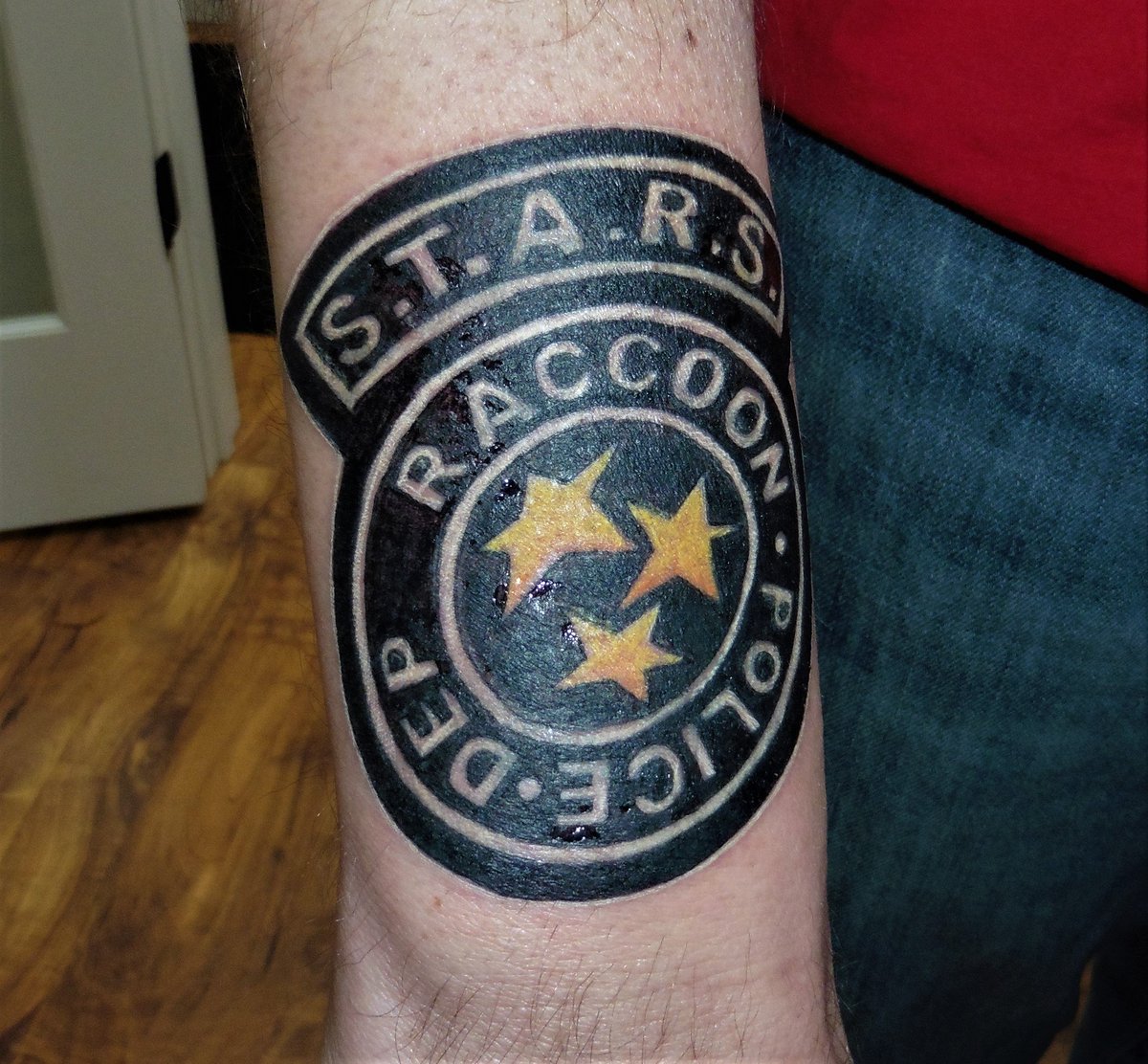 Resident Evil Stars Tattoo