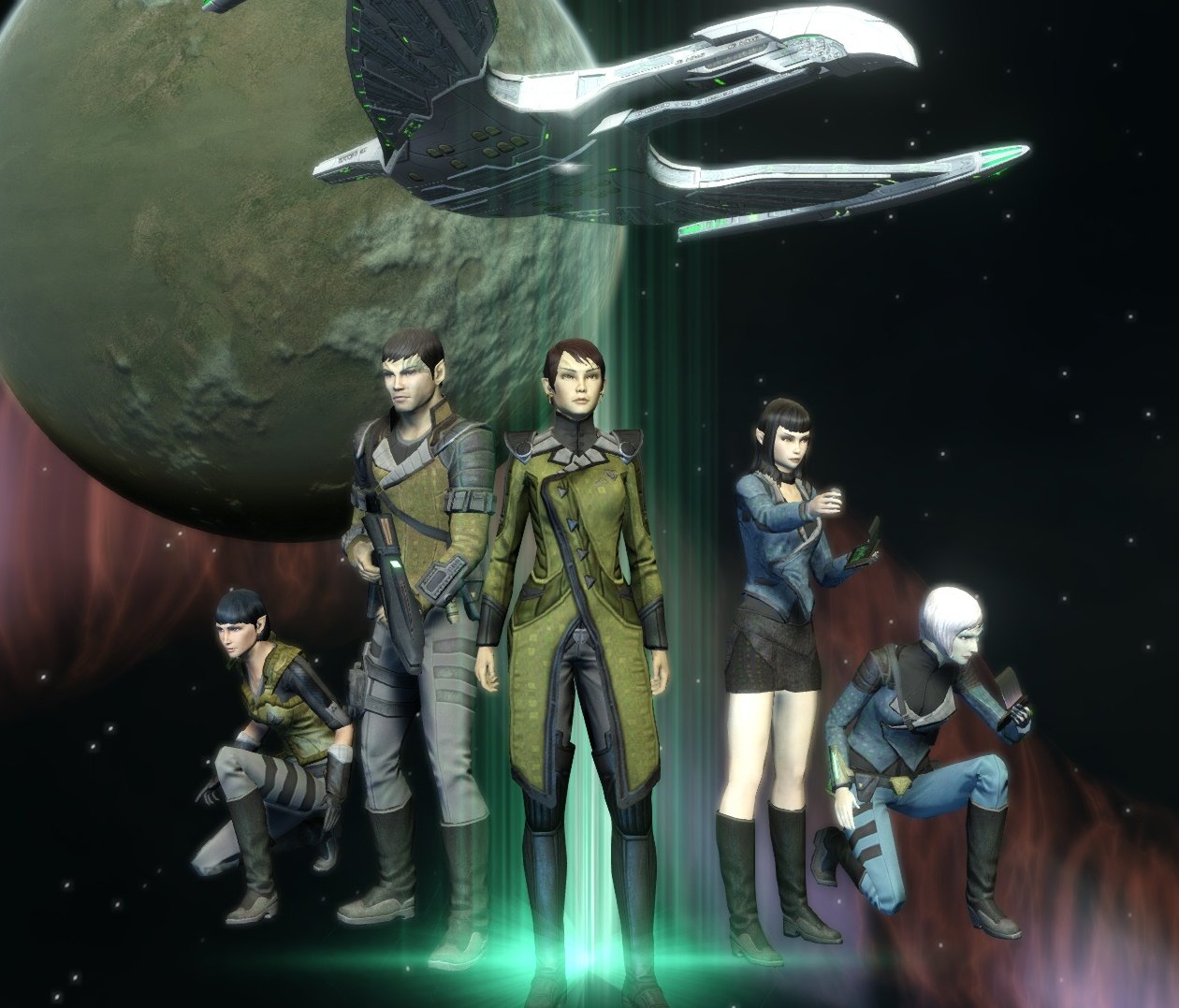 Star Trek Online Liberated Borg