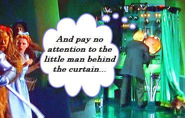 Wizard Of Oz Behind The Curtain