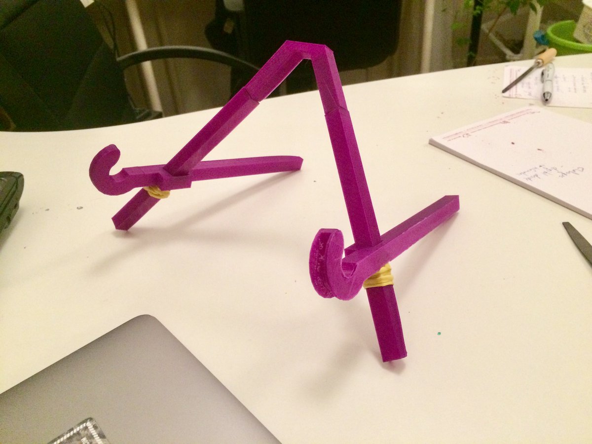 GitHub - vinyll/laptop-stand: A 3D printable laptop stand