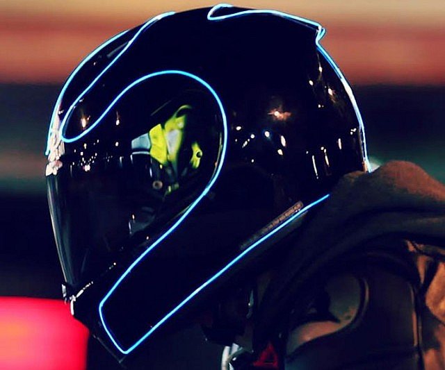 Tron Motorcycle Helmet