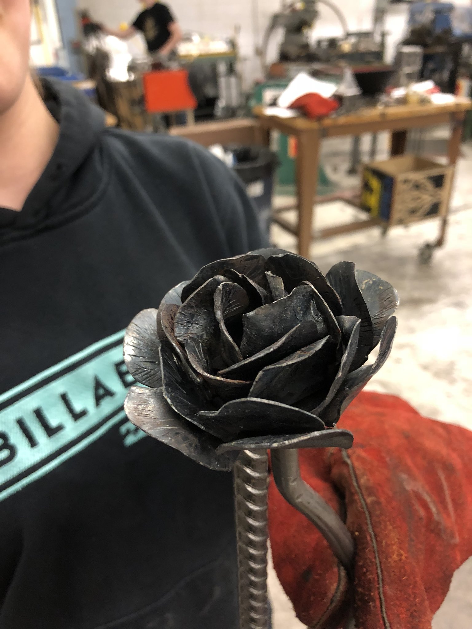 How To Make A Metal Rose