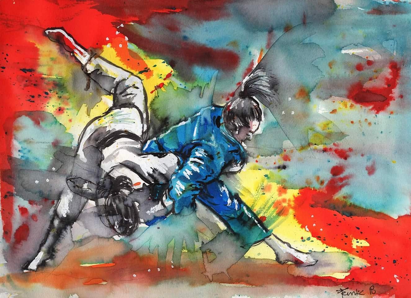 Judo Drawings