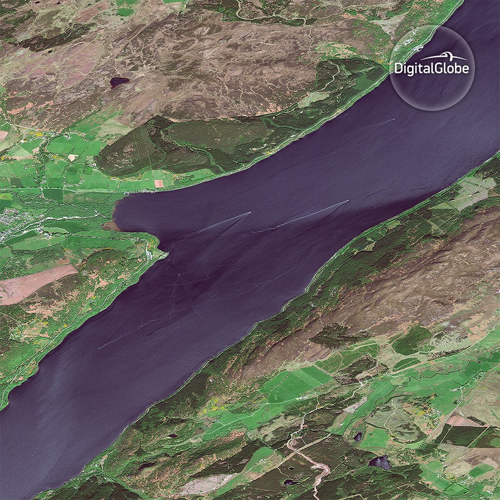 Loch Ness Monster Aerial