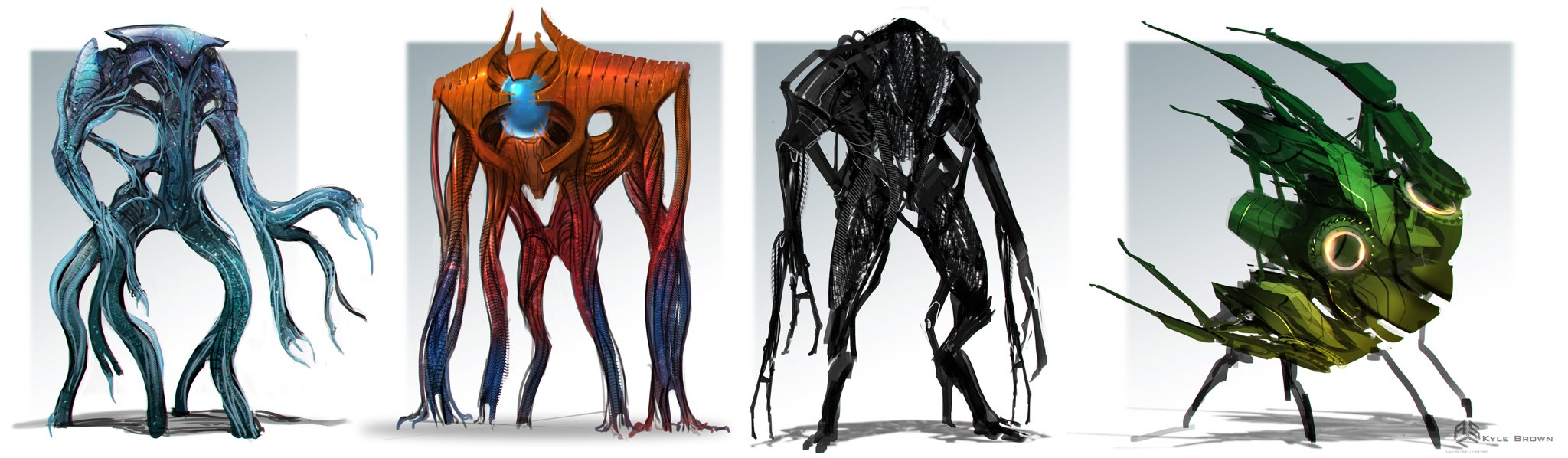 Alien Robot Concept Art