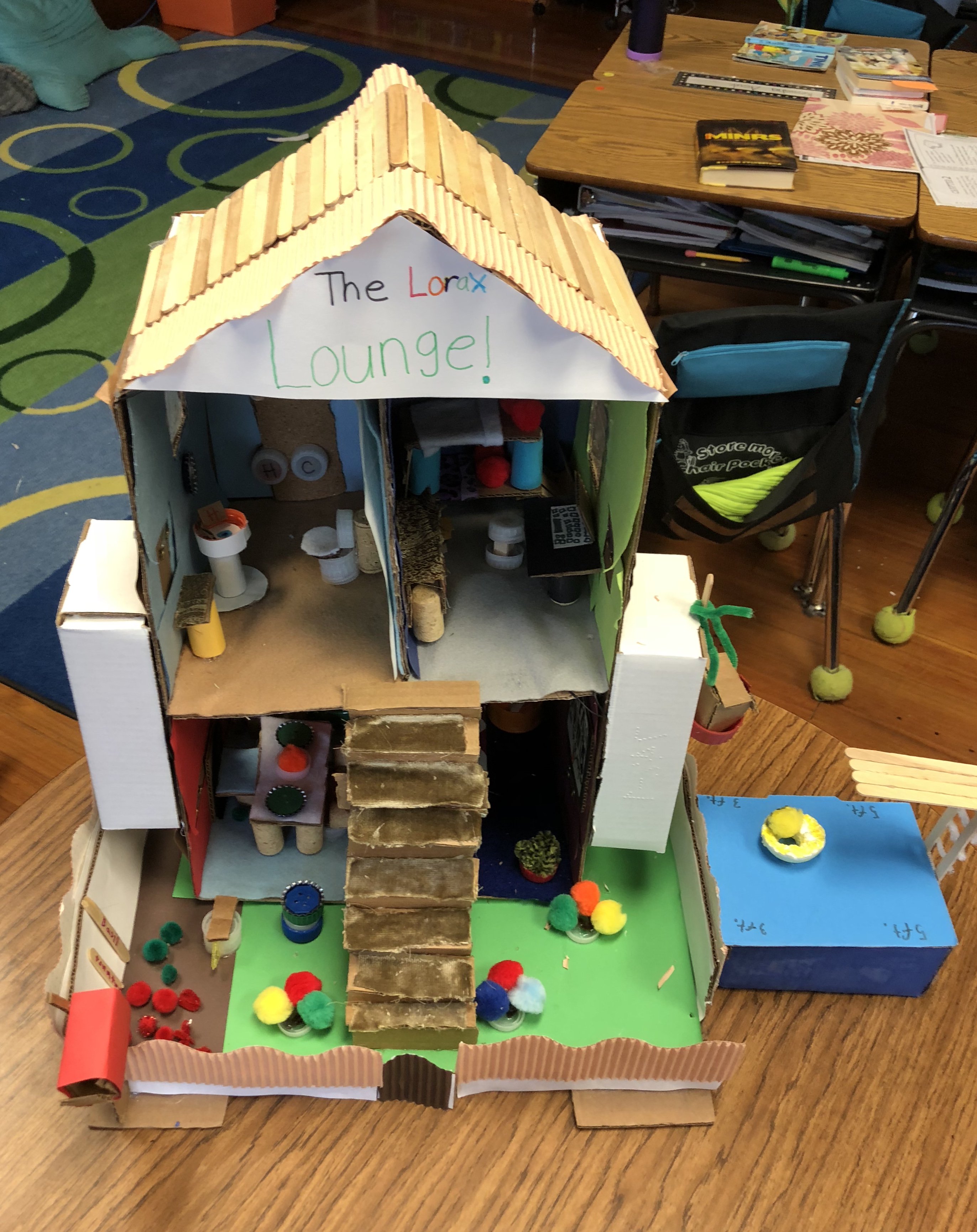 Cardboard House School Project