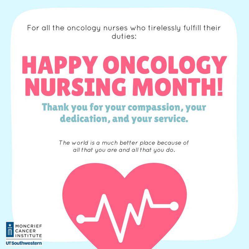 Oncology Nursing Month National Oncology Nurses Month Cervivor