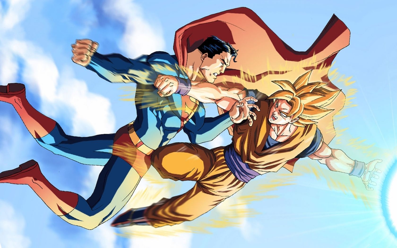 Super Saiyan Vs Superman
