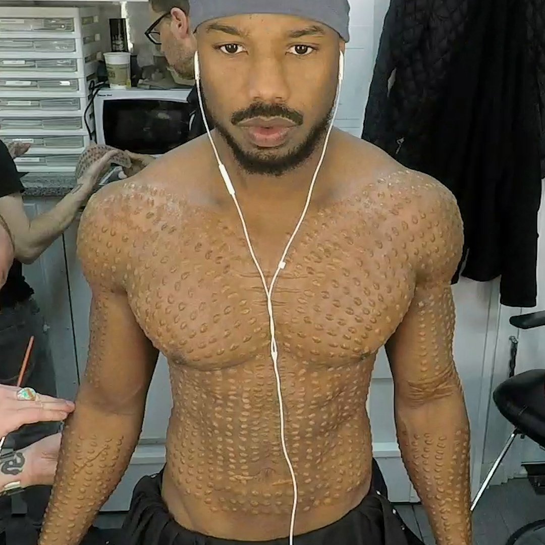 Michael B Jordan Body