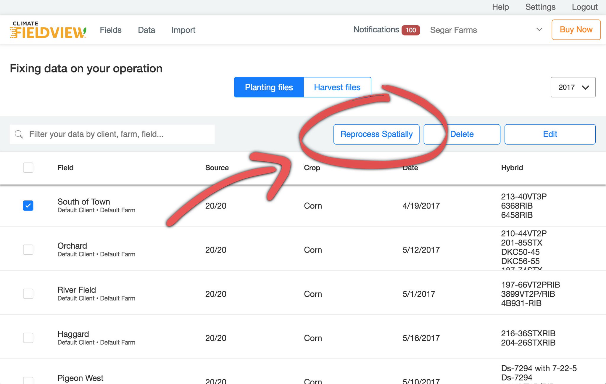Kyle Plattner on Twitter: "Have data stored under the wrong field in your @FieldView account ...