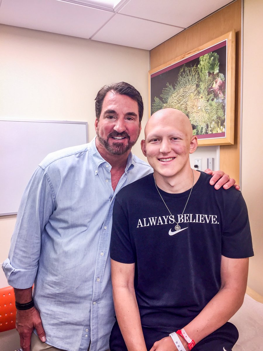 Texas A&M TE Luke Laufenberg is cancer free. : r/CFB