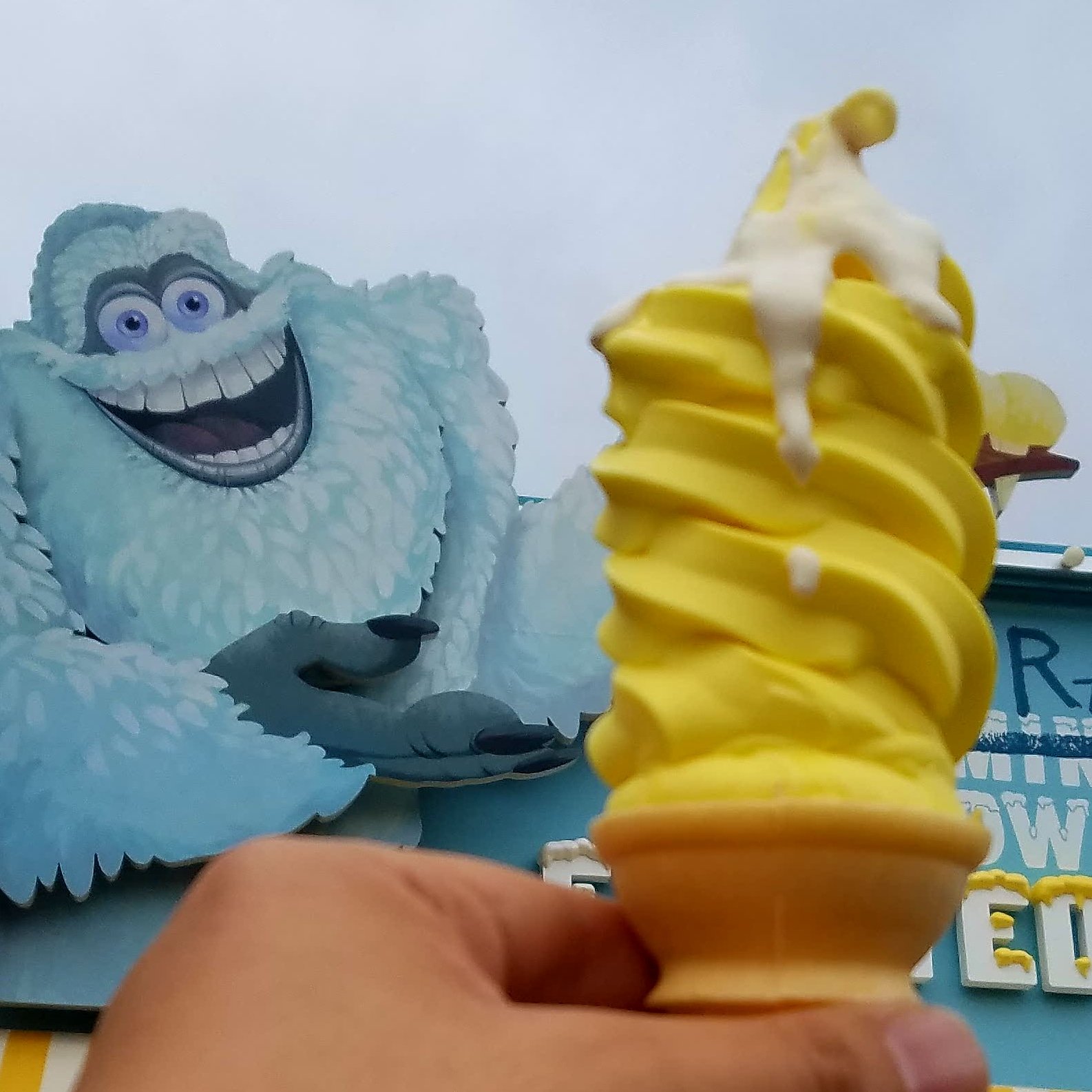 Monsters Inc Snow Cone Lemon