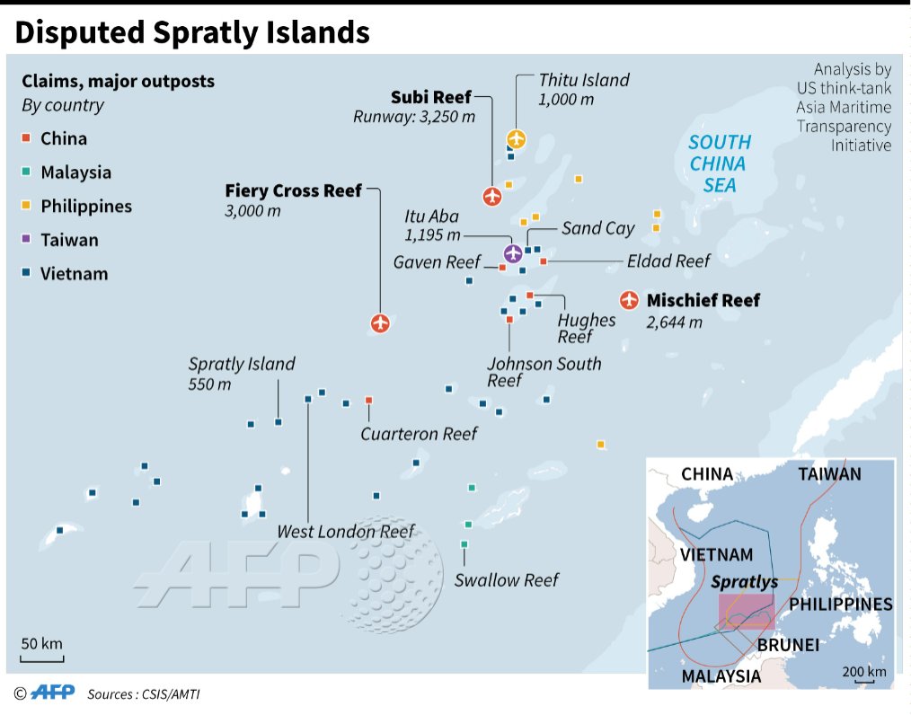 Spratly Islands Map