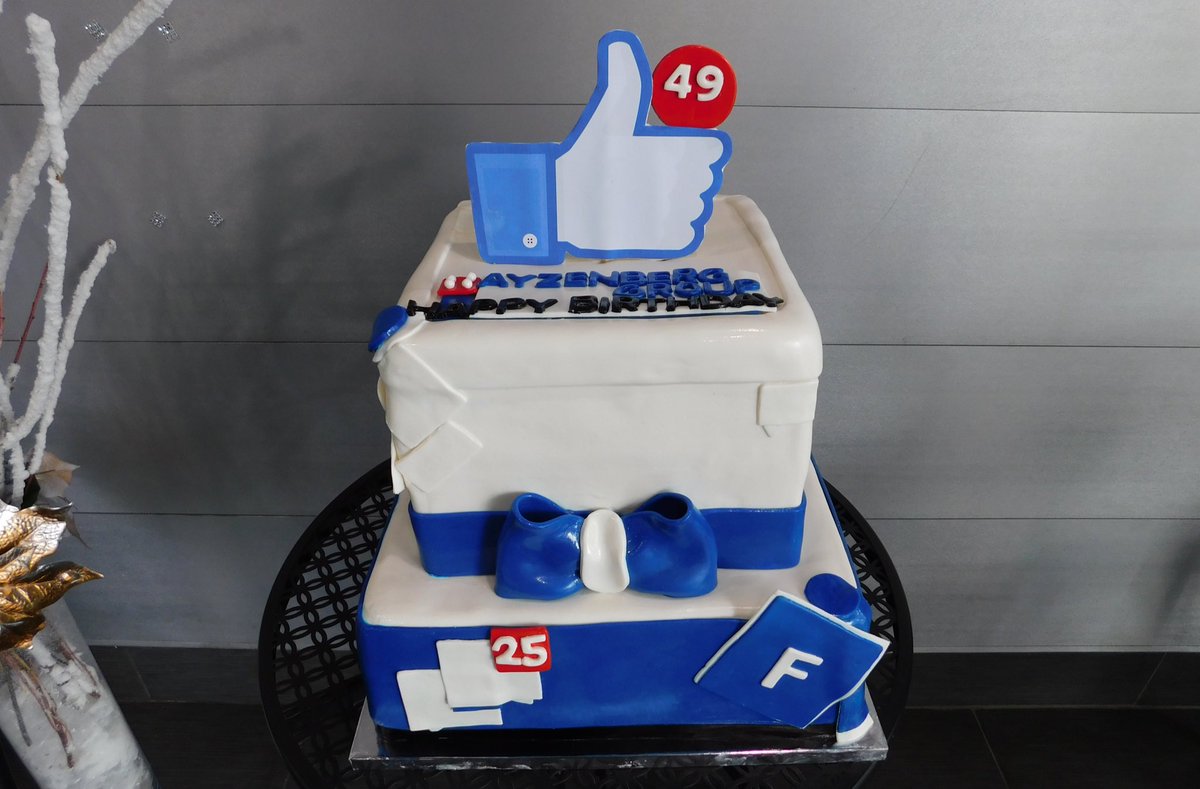 Facebook Cake