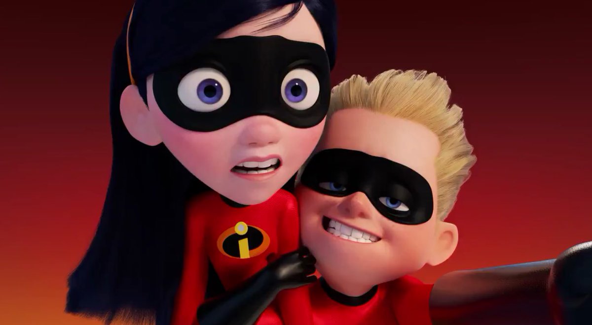 The Incredibles Violet And Dash Fight
