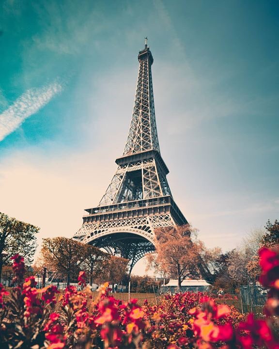 Eiffel Tower Background For Twitter