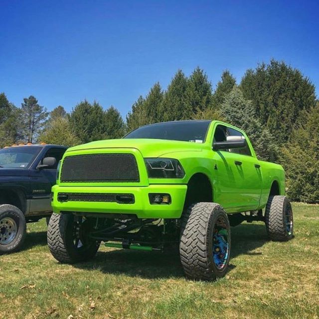 Stanced Diesel Trucks