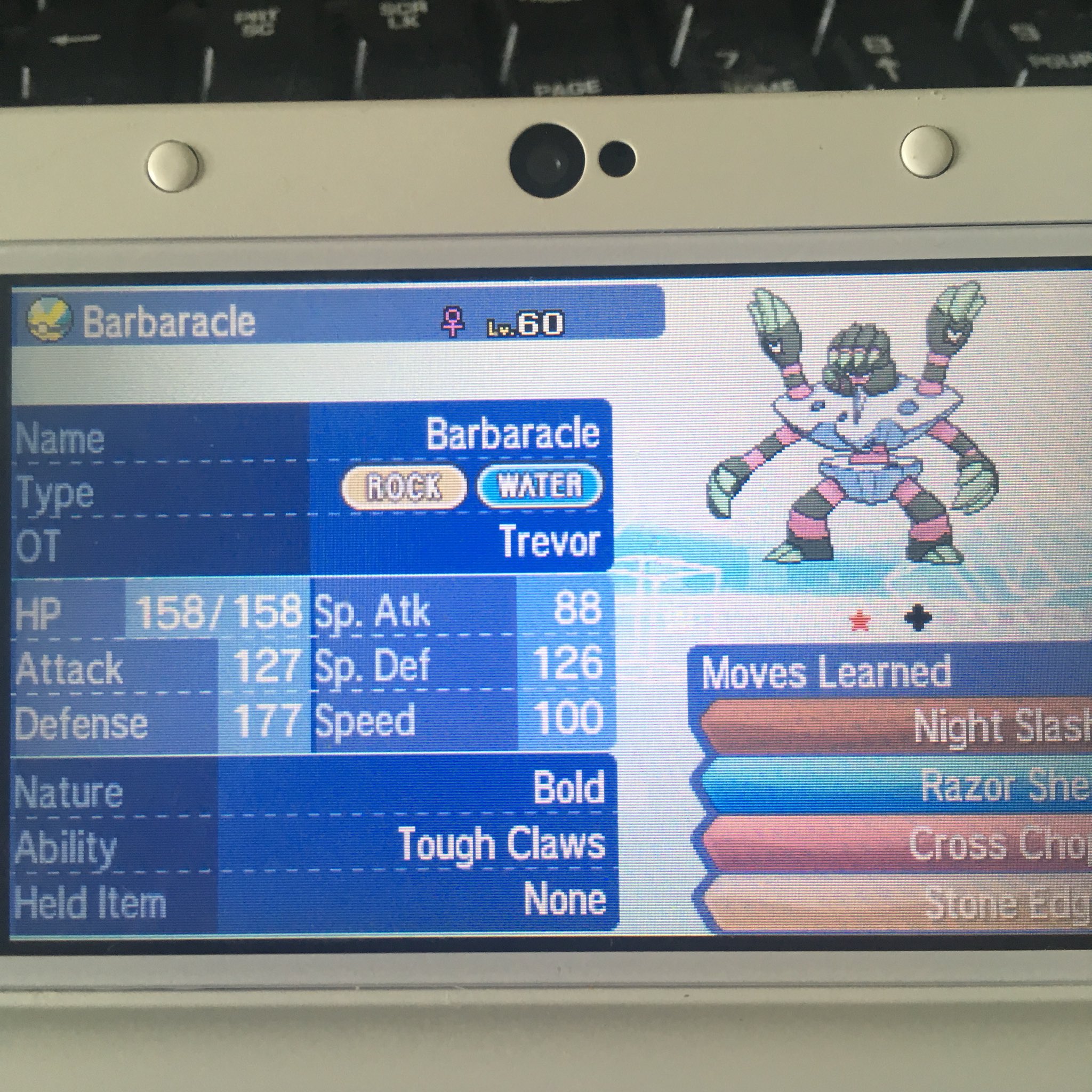 Shiny Barbaracle