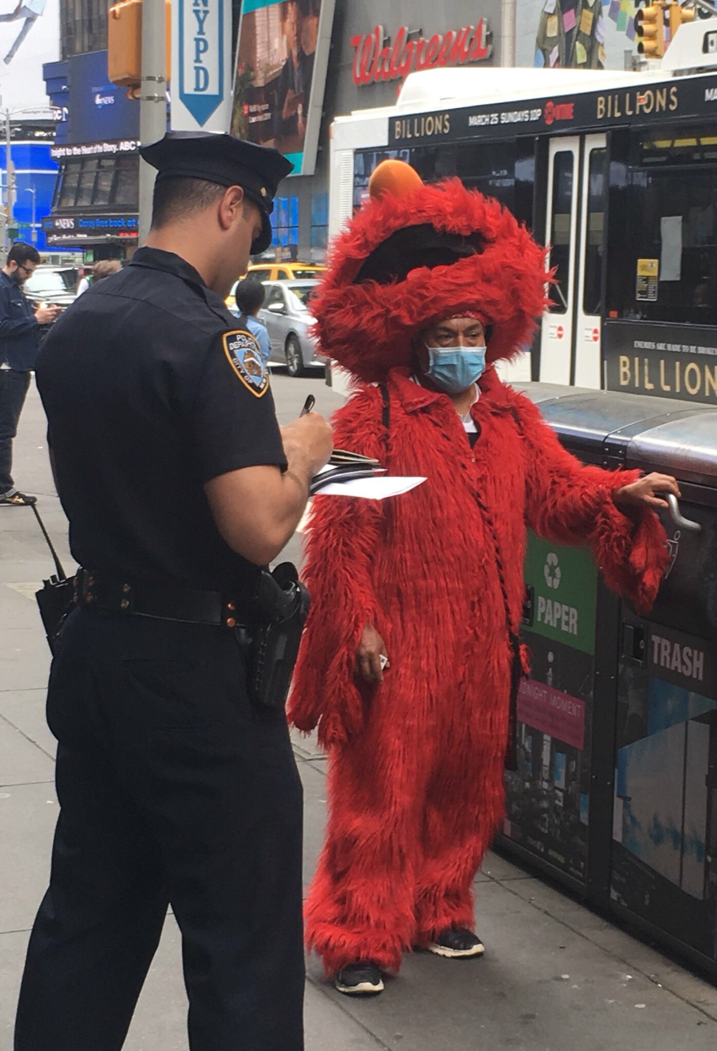 Elmo Arrested