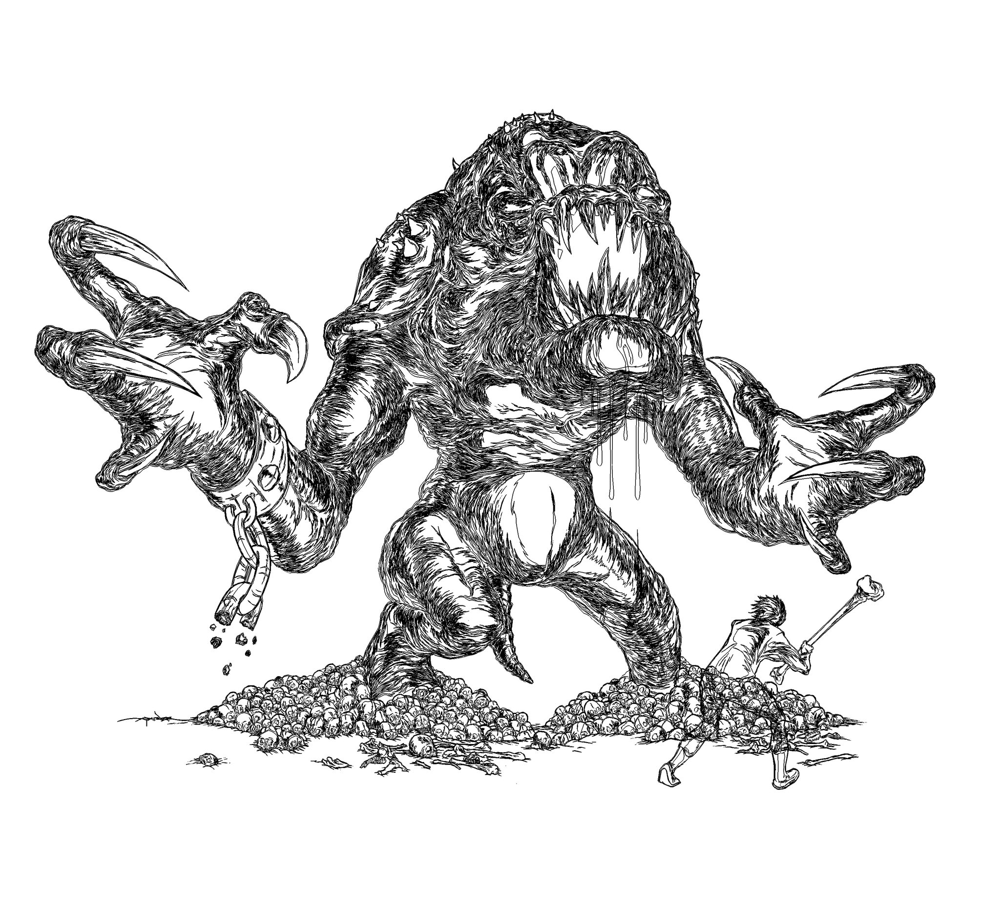 Star Wars Rancor Coloring Pages Art Work