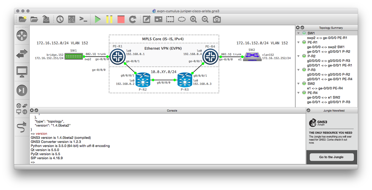 Gns3 Junos Polretiny gns3-junos-polretiny