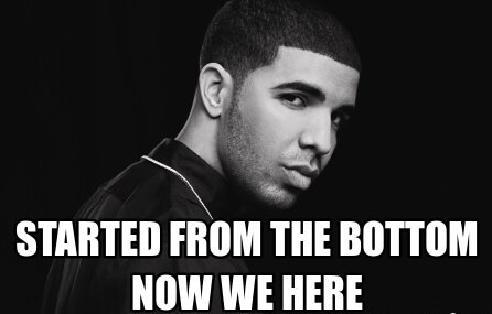 Drake Memes Started From The Bottom