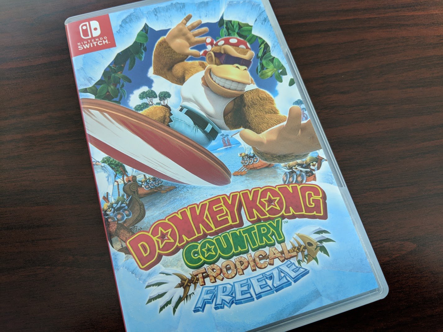 Donkey Kong Country Tropical Freeze Box Art